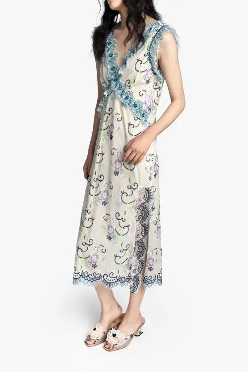 Anna Sui Lady Chatterley's Lace Dress