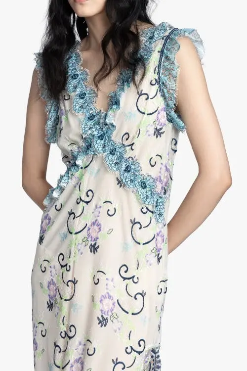 Anna Sui Lady Chatterley's Lace Dress