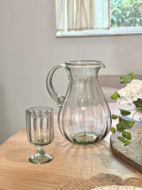 VILLA LUA HOME Handblown Camille Wine Glassset Of 2