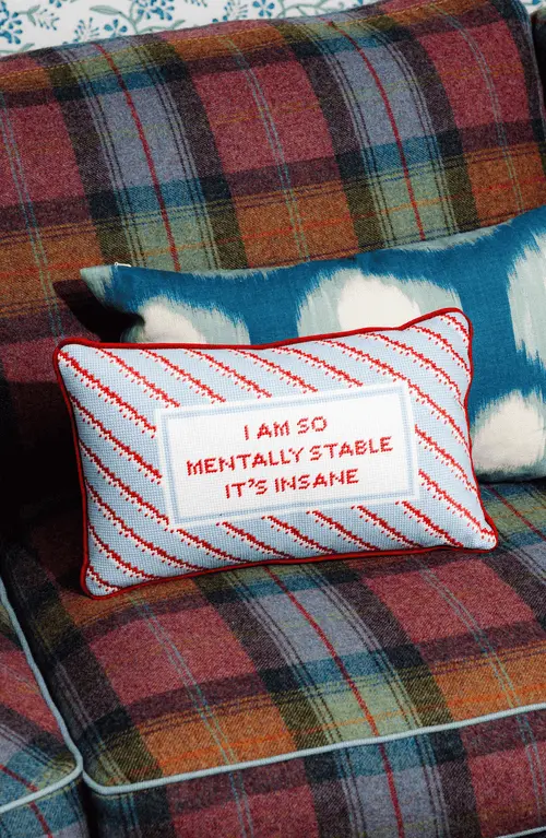 FURBISH Needlepoint Pillow