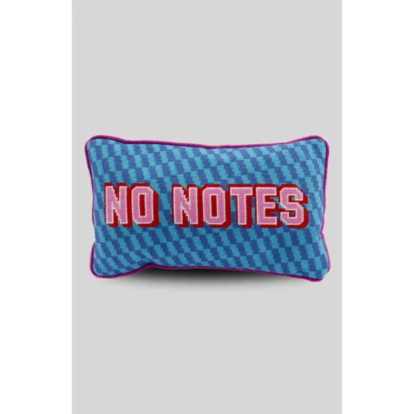 FURBISH Needlepoint Pillow - No Notes