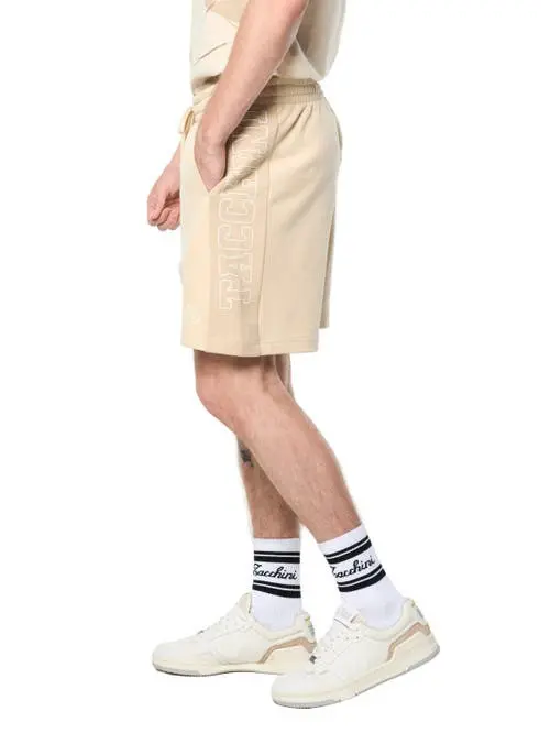 SERGIO TACCHINI Ciro Color-blocked French Terry Shorts - Fog