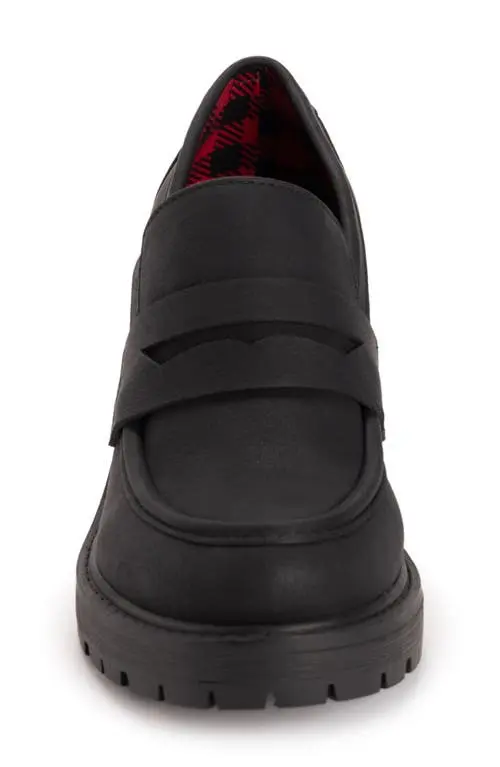 MUK LUKS Leona Loafer Pump - Black