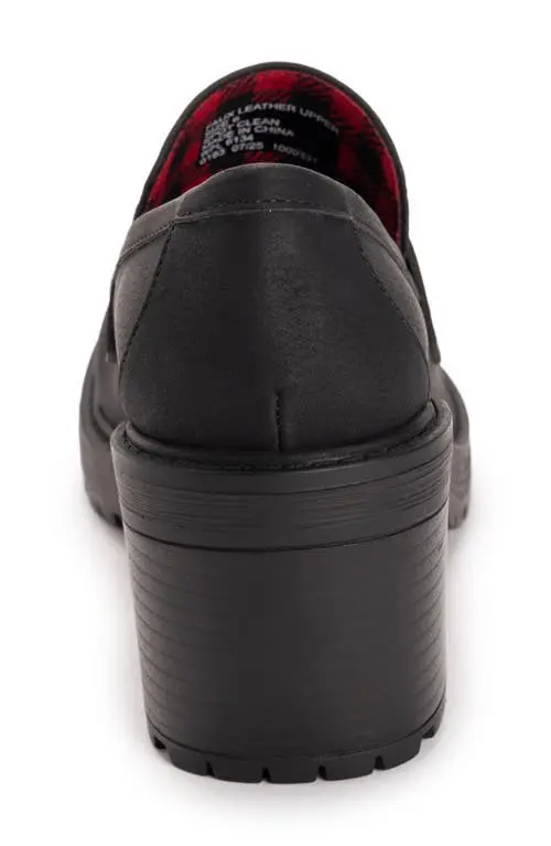 MUK LUKS Leona Loafer Pump - Black