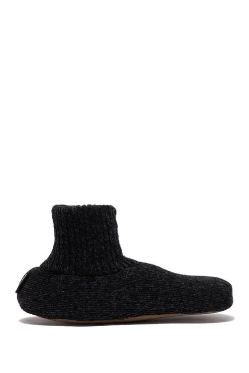 MUK LUKS Faux Fur Lined Slipper - Black