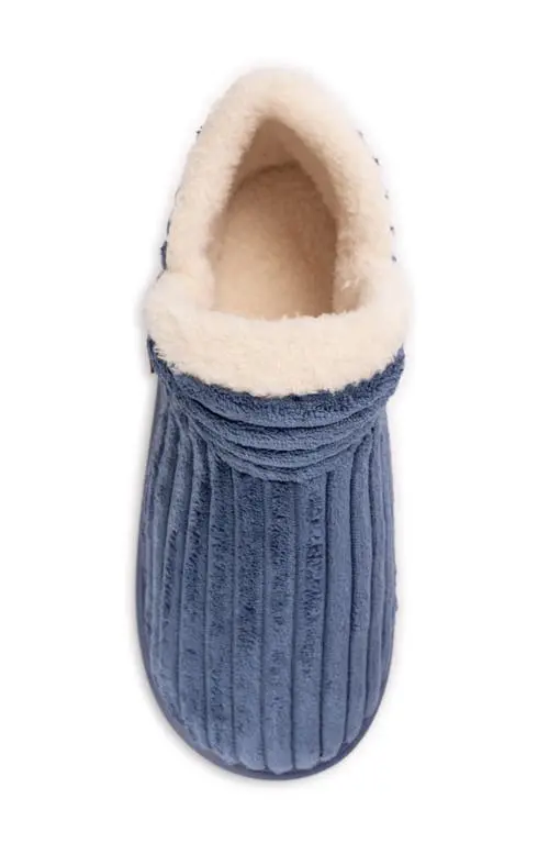 MUK LUKS Aveline Slipper Bootie - Blue