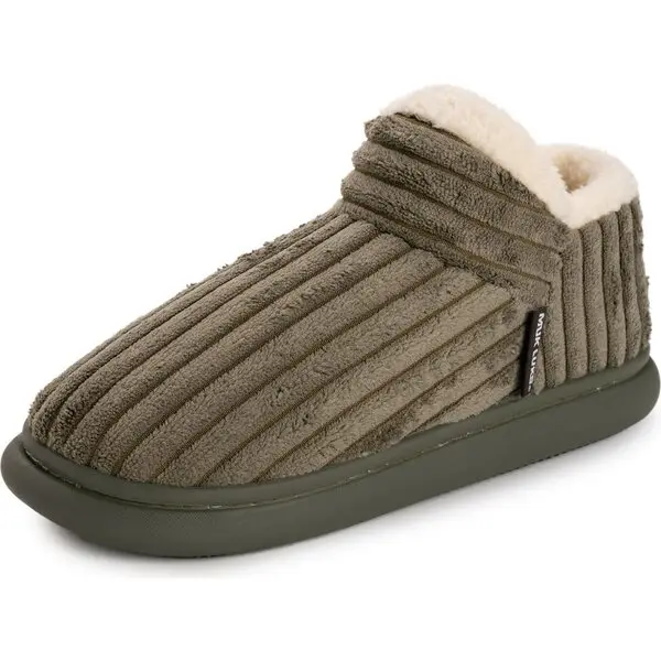 MUK LUKS Aveline Bootie Slipper - Olive