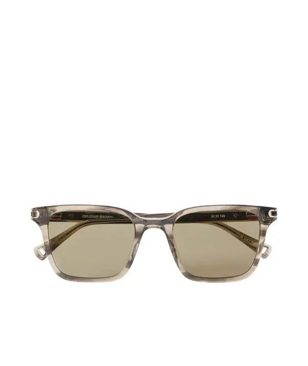 Orlebar Brown Robbie D-frame Acetate Sunglasses - Brown