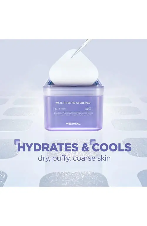 MEDIHEAL Watermide Moisture Pad - Blue