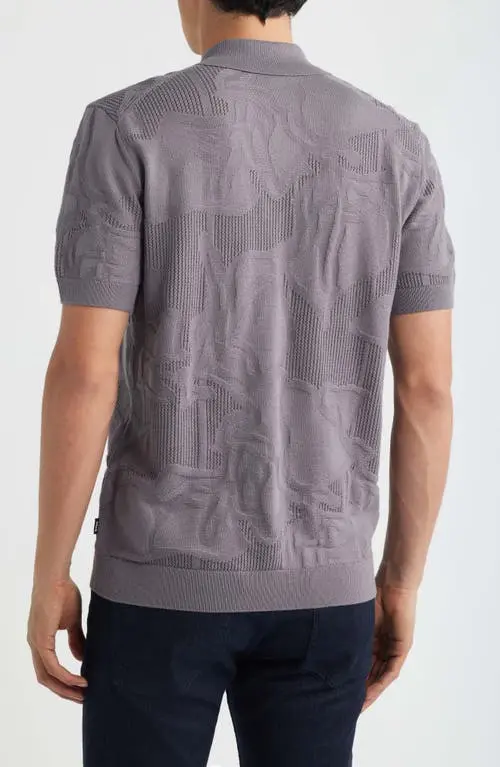 BOSS C-noy Texture Camp Shirt