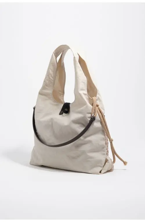 Bimba Y Lola Nylon Shoulder Shopper Bag
