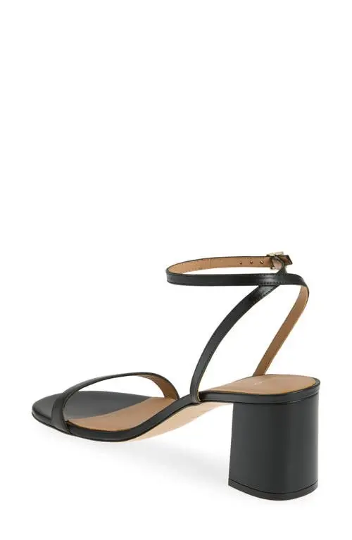 BOSS Cristas Ankle Strap Sandal - Black