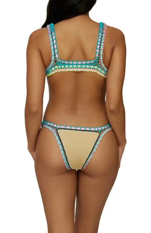 PQ SWIM Crochet Triangle Bikini Top