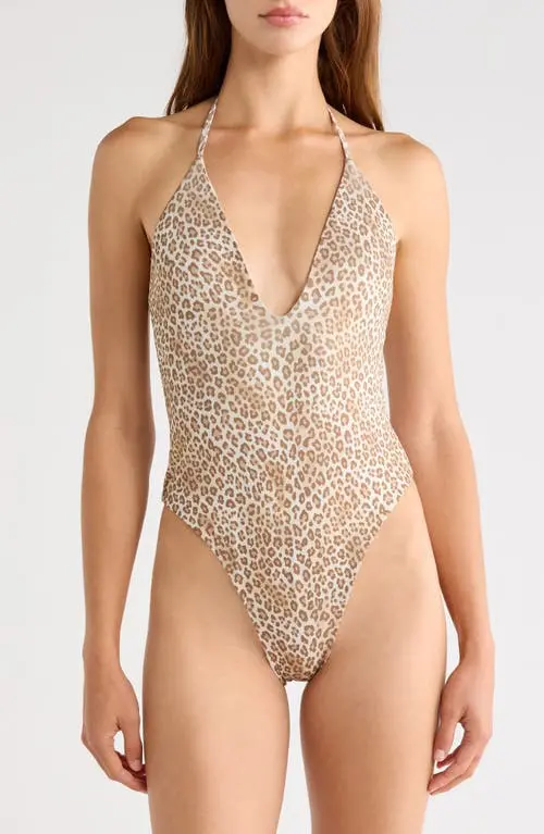 Ramy Brook Electra Leopard One-piece Swimsuit - Light Leopard