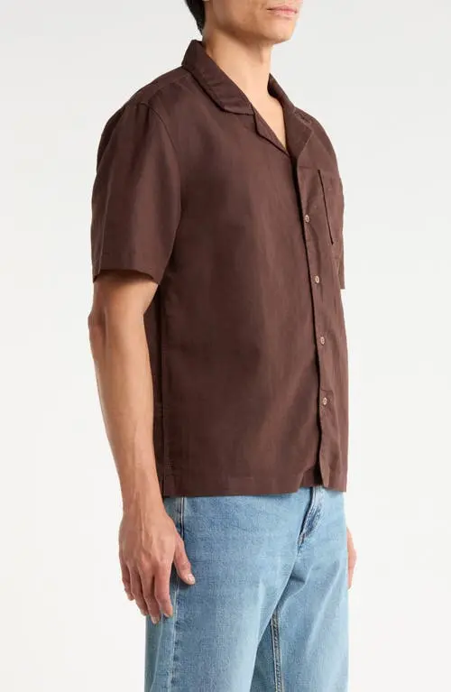 Ag Foster Linen & Cotton Camp Shirt