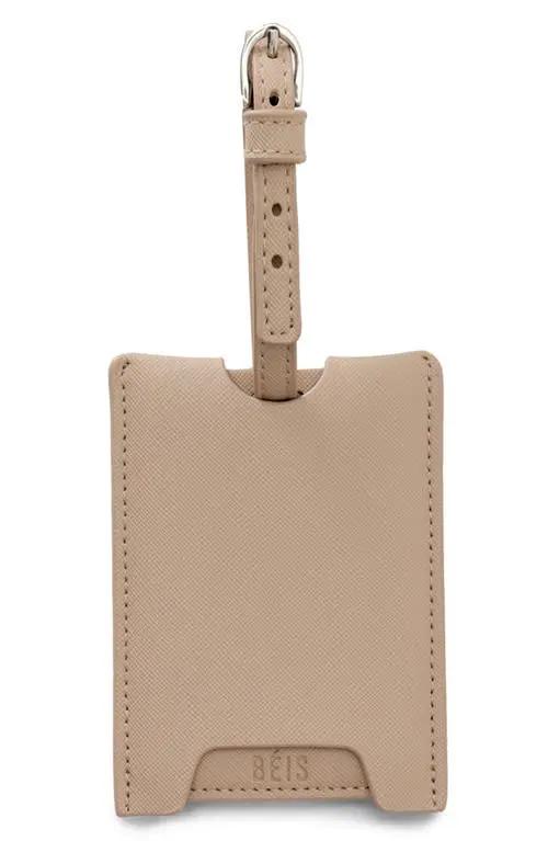 BEIS The Luggage Tag - Beige