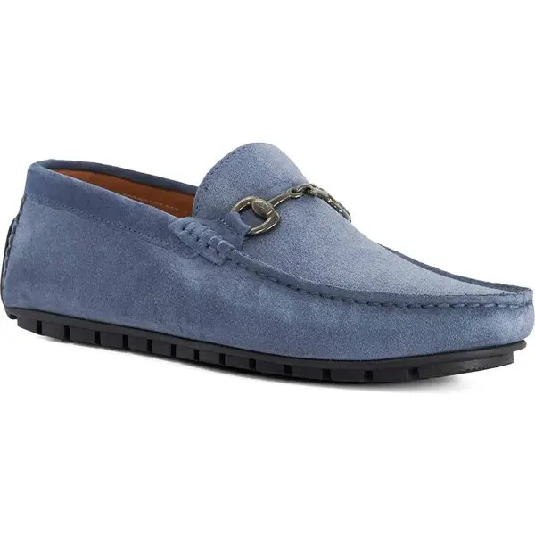 Dune London Brackon Bit Loafer - Blue