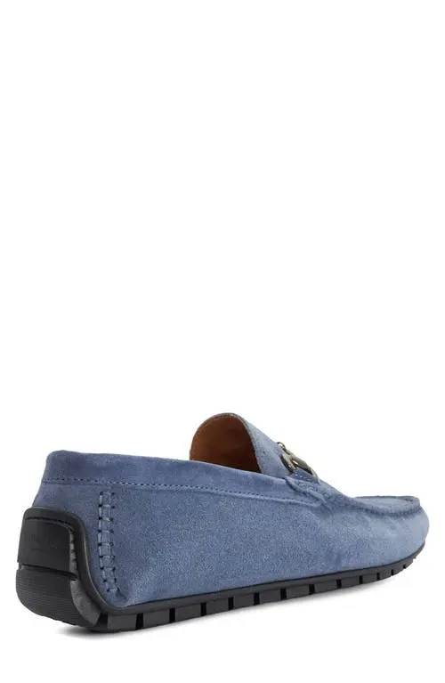 Dune London Brackon Bit Loafer - Blue