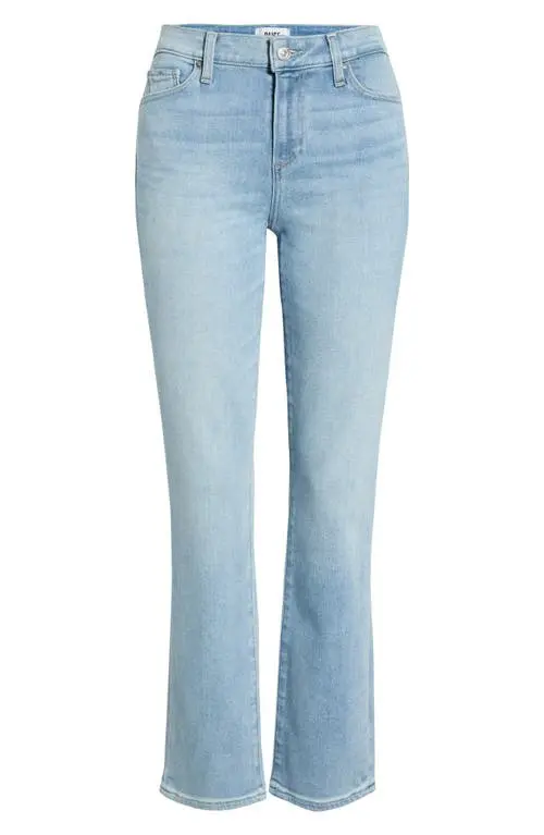 Paige Cindy Ankle Slim Straight Leg Jeans - Coliseum