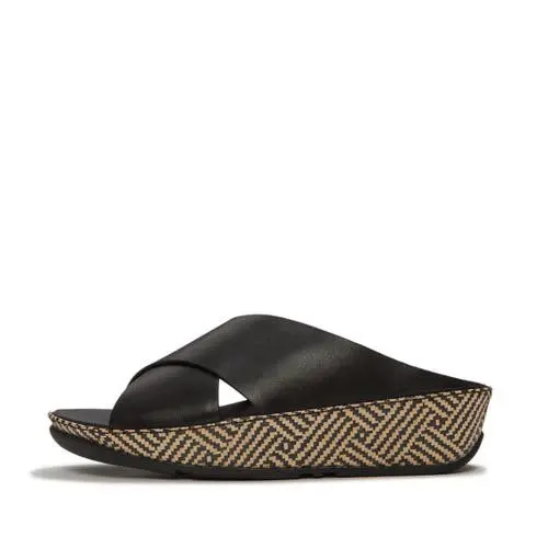 Fitflop Lulu Lux Graphic-weave Slides