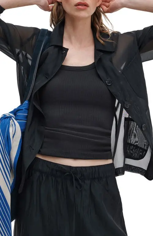 Rag & Bone Jolene Organza Chore Jacket
