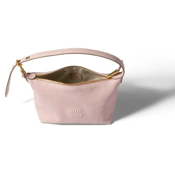 Miu Miu Nappa Leather Pouch - Opal
