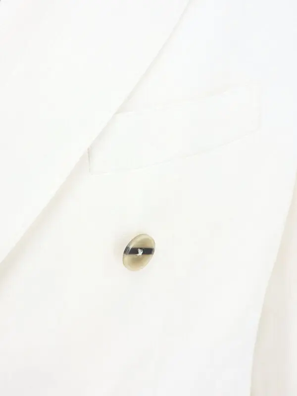 NUGNES 1920 Doublebreasted Linen Suit