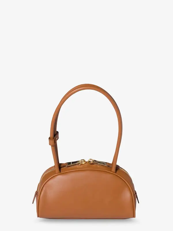 Miu Miu Beau Leather Handbag - Brown