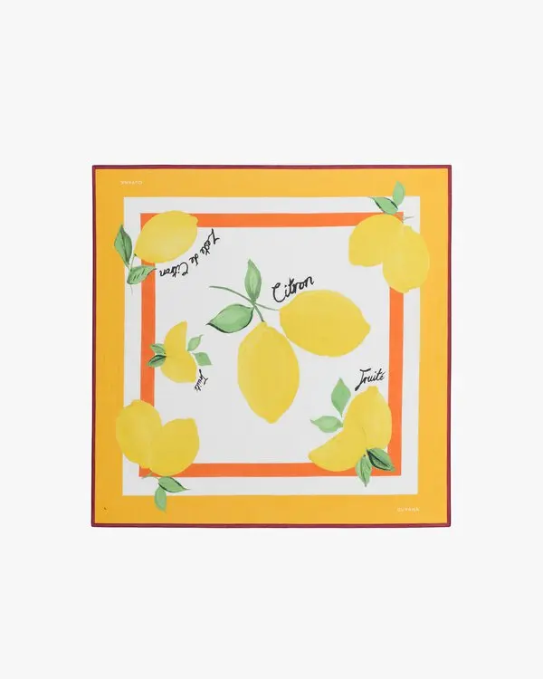 Cuyana Citron Bandana - Mango