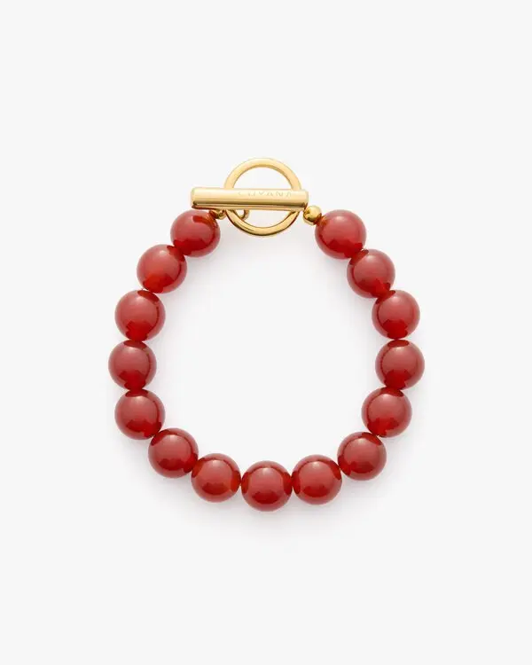 Cuyana Beaded Bracelet - Red