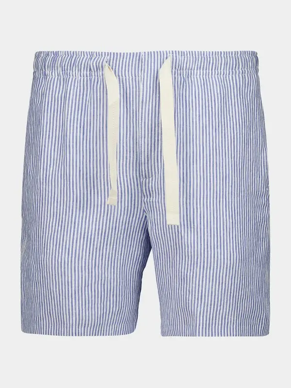 Orlebar Brown Alex Hemp Shorts - Blue