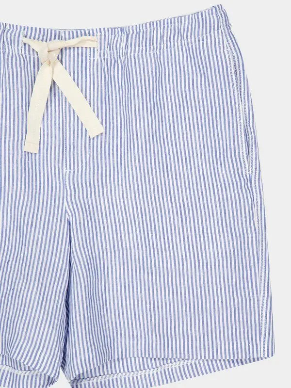 Orlebar Brown Alex Hemp Shorts - Blue