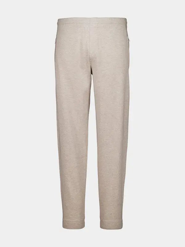 Orlebar Brown Biscuit Melange Cashmere Sweatpants - Beige