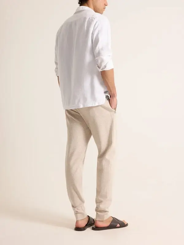 Orlebar Brown Biscuit Melange Cashmere Sweatpants