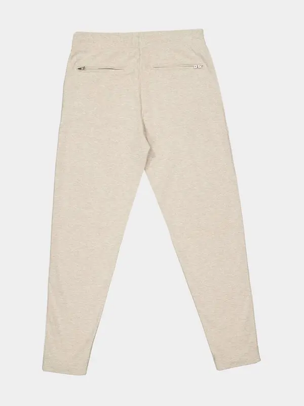Orlebar Brown Biscuit Melange Cashmere Sweatpants