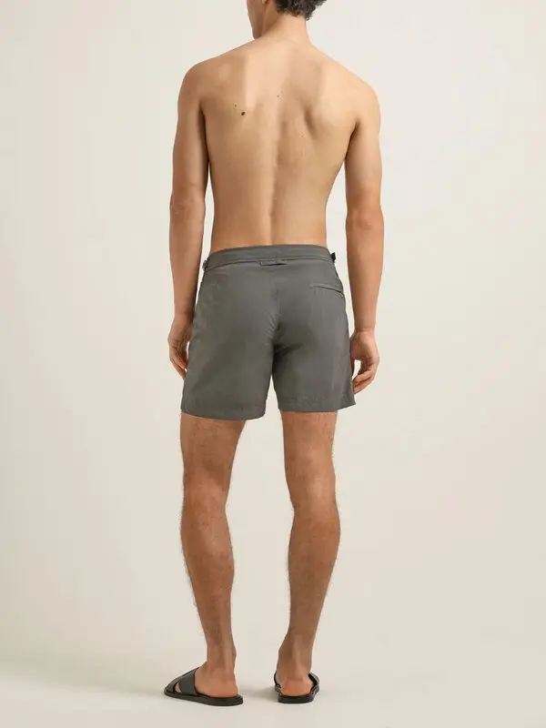 Orlebar Brown Elephant Bulldog Mid-length Swim Shorts - Grey