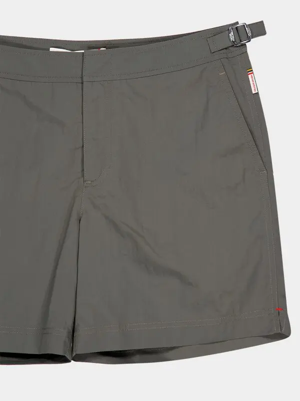 Orlebar Brown Elephant Bulldog Mid-length Swim Shorts - Grey