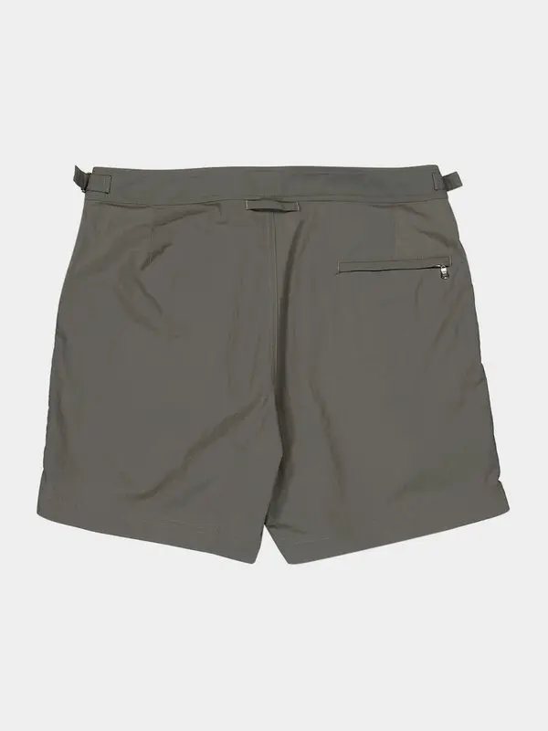 Orlebar Brown Elephant Bulldog Mid-length Swim Shorts - Grey