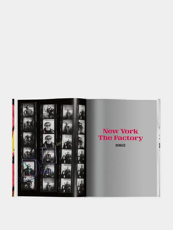 TASCHEN Steve Schapiro Andy Warhol And Friends 1965-1966 Hardcover Book