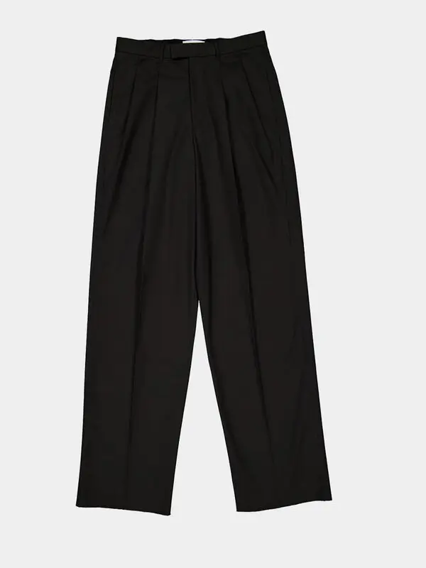 Givenchy Double Pleat Cotton Trousers