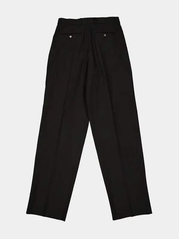 Givenchy Double Pleat Cotton Trousers