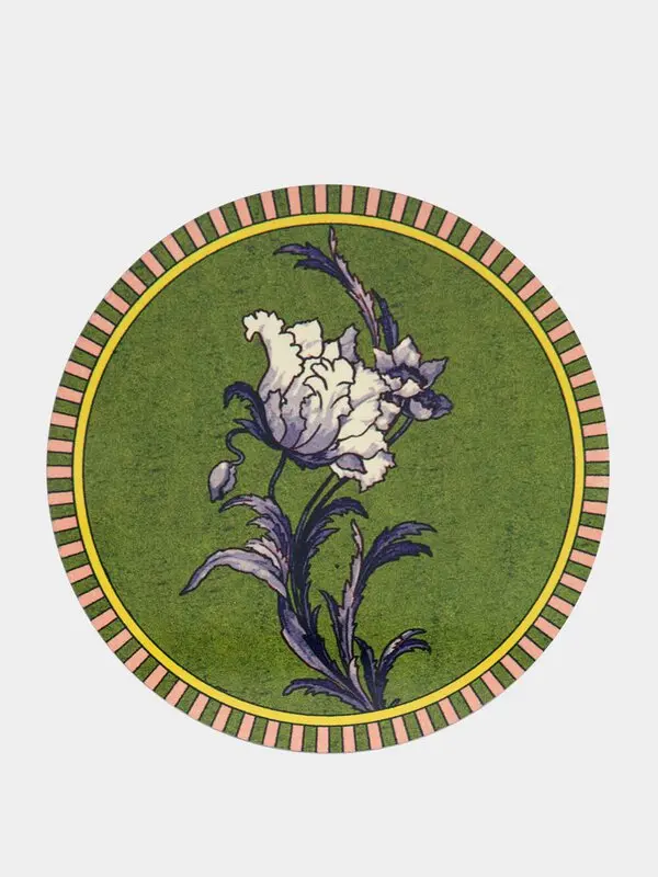 La DoubleJ Nymph Bloom Cork Coasters Set Of 4