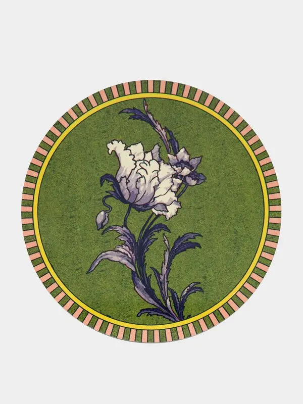 La DoubleJ Nymph Bloom Cork Coasters Set Of 4