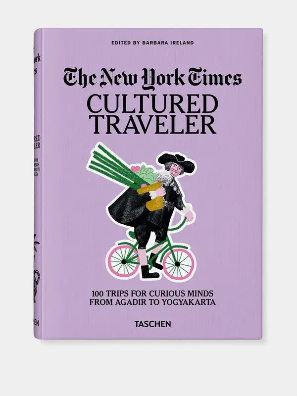 TASCHEN The New York Times: Cultured Traveler - Purple
