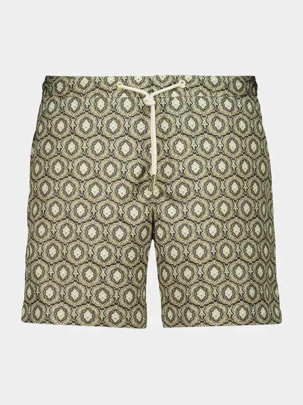Orlebar Brown Bayleaf Passetto Bulldog Swim Shorts - Green