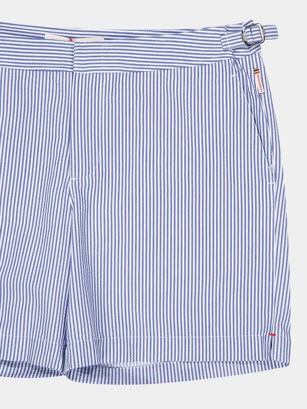 Orlebar Brown Nova Seersucker Bulldog Swim Shorts