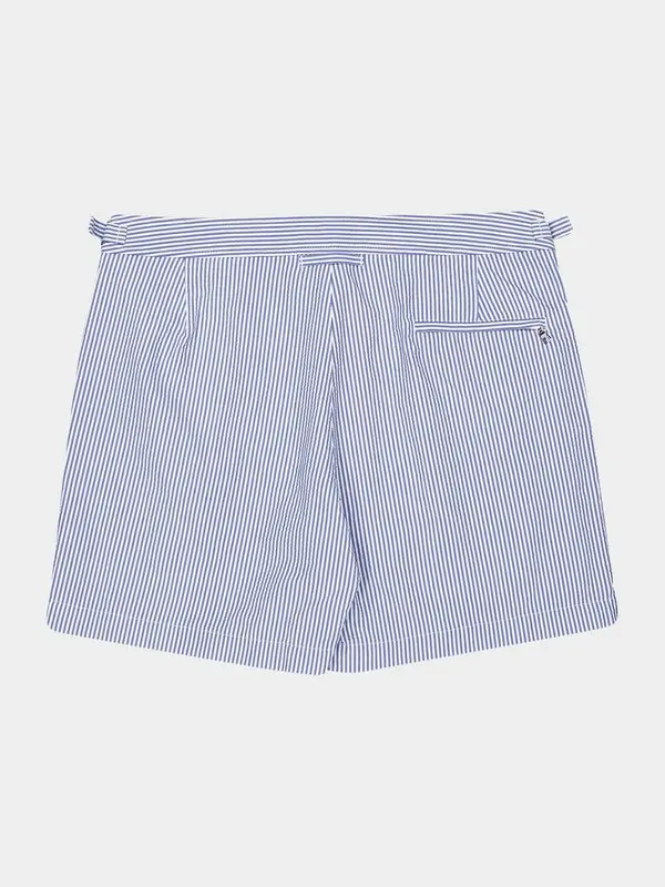 Orlebar Brown Nova Seersucker Bulldog Swim Shorts