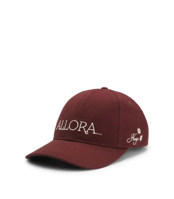 Hugo Woven Cap - Brown