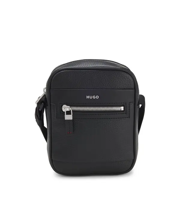 Hugo Reporter Bag With Hardware Trims - Black