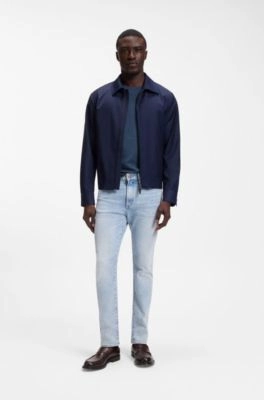 BOSS Mouliné T-shirt In Cotton